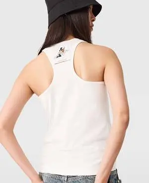 Stella McCartney X Jeff Koons "doggy Style" Organic Cotton Tank