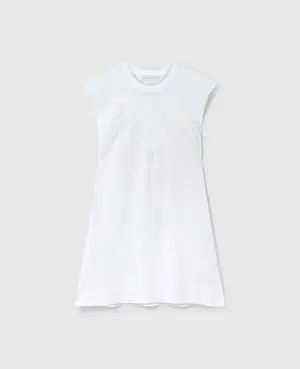 Stella McCartney A-line Mini Dress With Net Panels