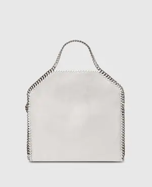 Stella McCartney Falabella Fold-over Tote Bag - Pearl Grey