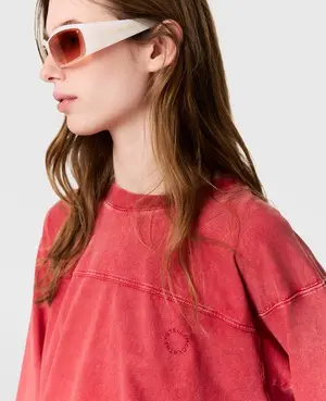 Stella McCartney Superstar Cotton Football T-shirt