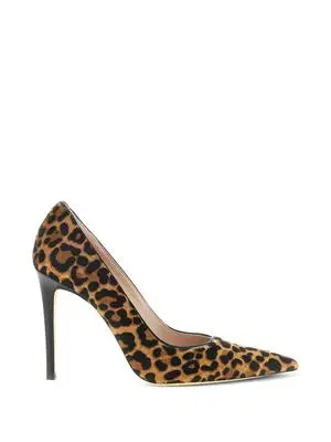 STUART WEITZMAN Leopard Print Stiletto Pumps