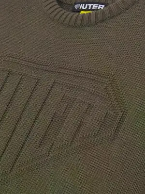 IUTER Links Logo-knit Sweater
