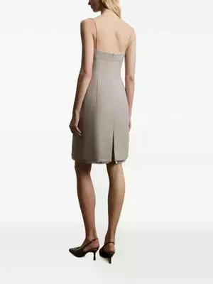12 STOREEZ Lace-trim Mini Dress