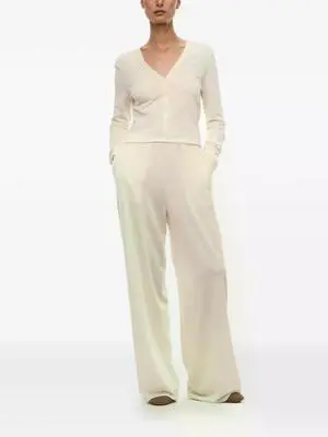 12 STOREEZ Camelia Drawstring Wide Leg Trousers