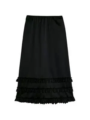 Simone Rocha Tiered Ruffle Midi Skirt