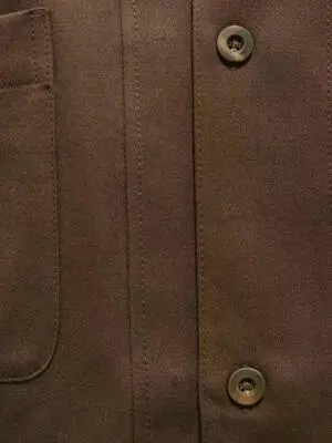 AVIVA JIFEI XUE Boxy Shirt - Brown