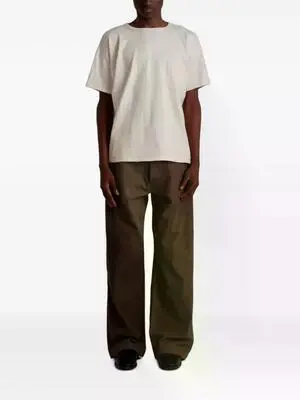 TAIGA TAKAHASHI Ivory Cotton Jersey T-shirt - Neutrals