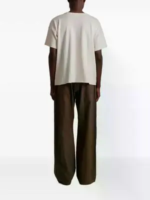 TAIGA TAKAHASHI Ivory Cotton Jersey T-shirt - Neutrals