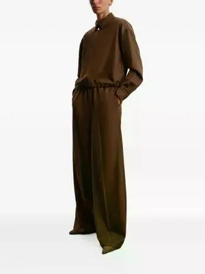 12 STOREEZ Zip-up Crop Shirt
