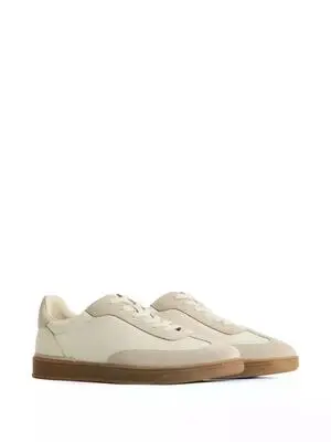 12 STOREEZ Panelled Lace-up Sneakers