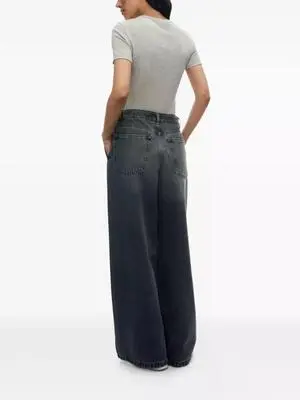 12 STOREEZ 433 Belt-loops Wide-leg Jeans