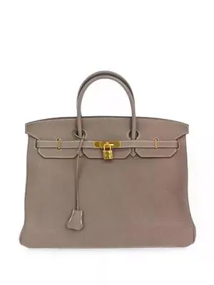 Hermès 2012 Togo Birkin 40 Handbag - Grey