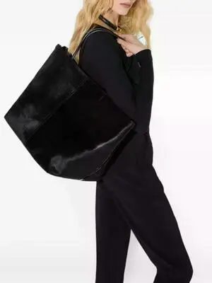 Elisabetta Franchi Large Leather Tote Bag