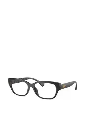 RALPH EYEWEAR Rectangle-frame Glasses - Black