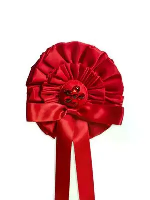 Simone Rocha Embellished Rosette Bag Charm