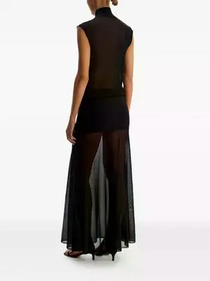 12 STOREEZ Turtleneck Maxi Dress