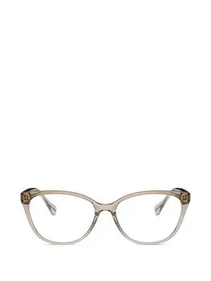 POLO RALPH LAUREN EYEWEAR Cat Eye Frame Eyeglasses - Neutrals