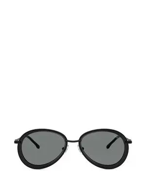 DIESEL® Oval Frame Sunglasses - Black