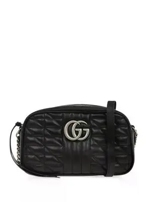 Gucci 2022 Gg Marmont Camera Bag - Black
