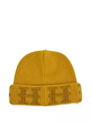 Hermès 1990-2000s H-logo Knit Beanie Hat