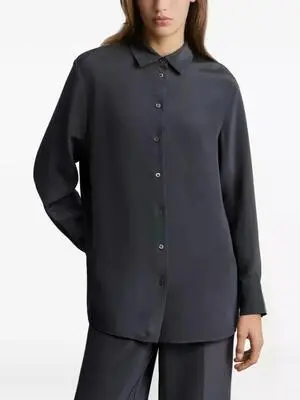12 STOREEZ Mulberry Silk Shirt