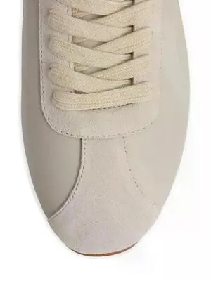 12 STOREEZ Suede Panelled Sneakers