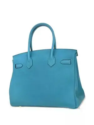 Hermès Togo Birkin Handbag - Blue