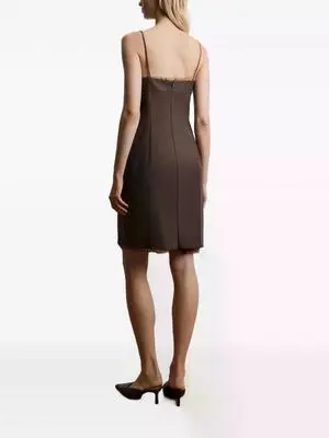 12 STOREEZ Lace-trim Mini Dress