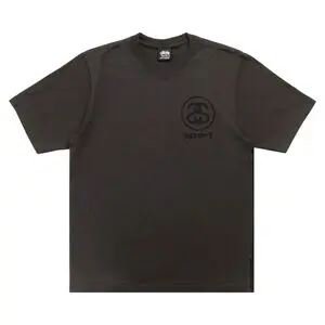 StÜssy Link Sport Tee Pigment Dyed 'faded - Black