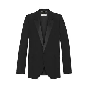 Saint Laurent Tuxedo Jacket - Black