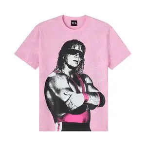 OVO X Wwe Bret The Hitman Hart Tee - Pink