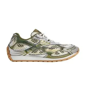 Bottega Veneta Orbit Sneaker 'mud White - Green