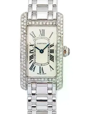 Cartier Tank Américaine 19mm Watch - White