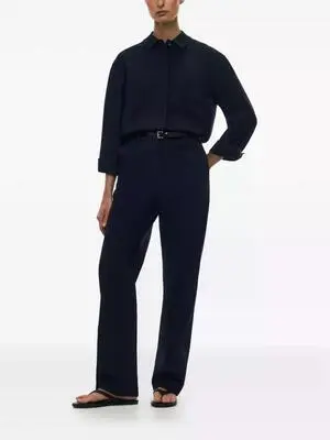 12 STOREEZ Hampshire Wool Trousers - Blue