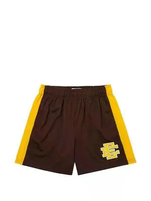 ERIC EMANUEL Basic Mesh Shorts - Brown