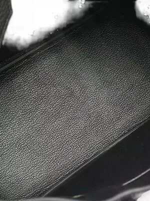Hermès Togo Leather Birkin 25 Handbag - Black