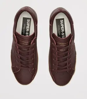 GOLDEN GOOSE Leather Super Star Sneakers