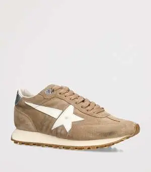 GOLDEN GOOSE Suede Marathon Sneakers