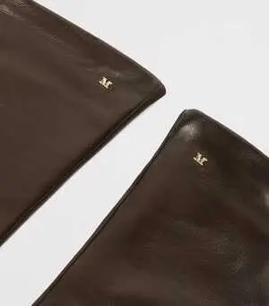 Max Mara Lambskin Long Gloves
