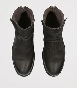 Officine Creative Suede Bulla Ankle Boots