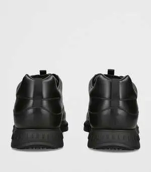 John Lobb Leather Stream Laced Sneakers
