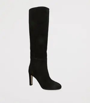 ALEVI MILANO Suede Auryn Knee High Boots 95