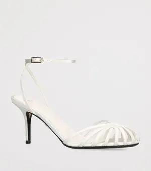 ALEVI MILANO Satin Blake Heeled Sandals 75