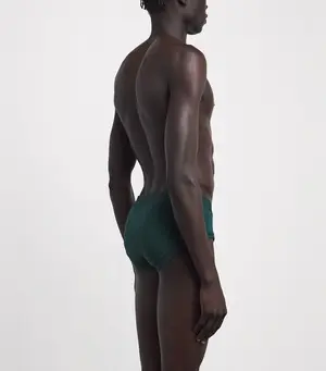 TOM FORD Stretch-cotton Logo Briefs