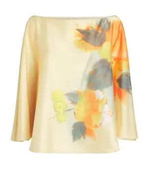 Cinq À Sept Watercolour Floral Carole Top