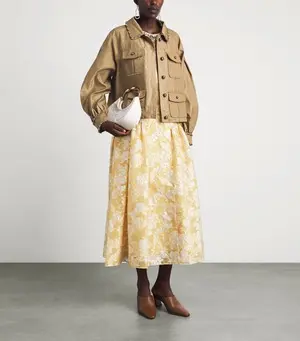 Cinq À Sept Adami Embellished Utility Jacket