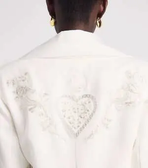 Cinq À Sept Rococo Embroidered Blazer