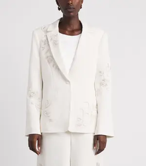 Cinq À Sept Rococo Embroidered Blazer