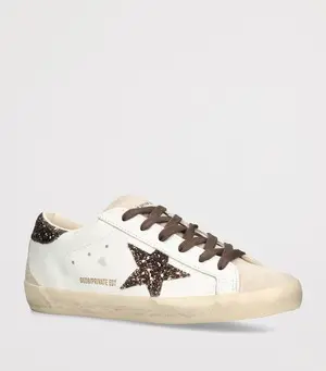 GOLDEN GOOSE Leather Super Star Sneakers