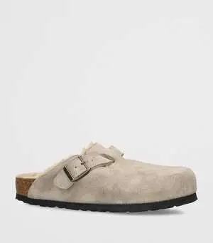 BIRKENSTOCK Shearling Boston Clogs